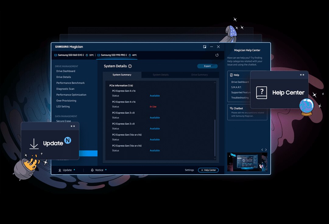 Magician 软件｜消费级存储 | 三星半导体官网